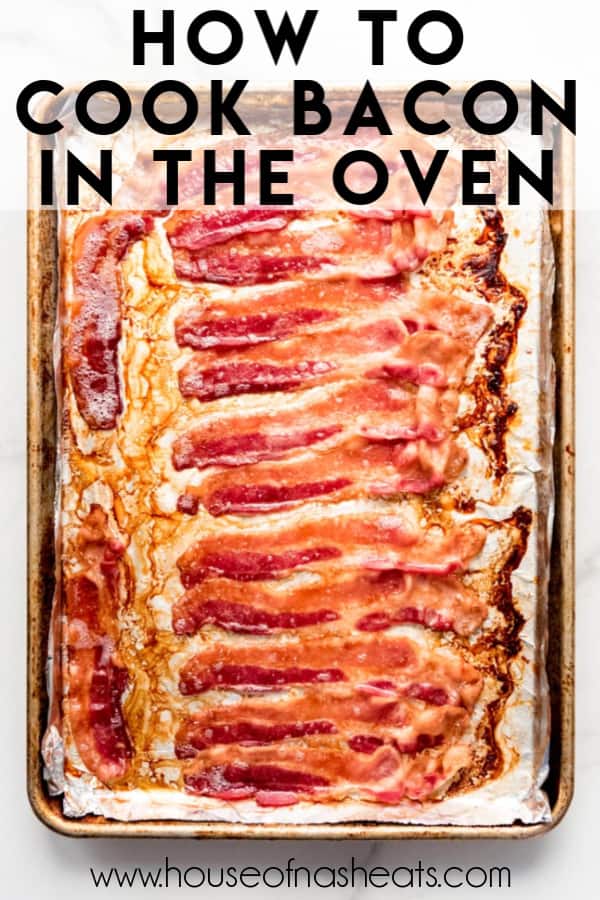 Can you stack bacon in the oven?