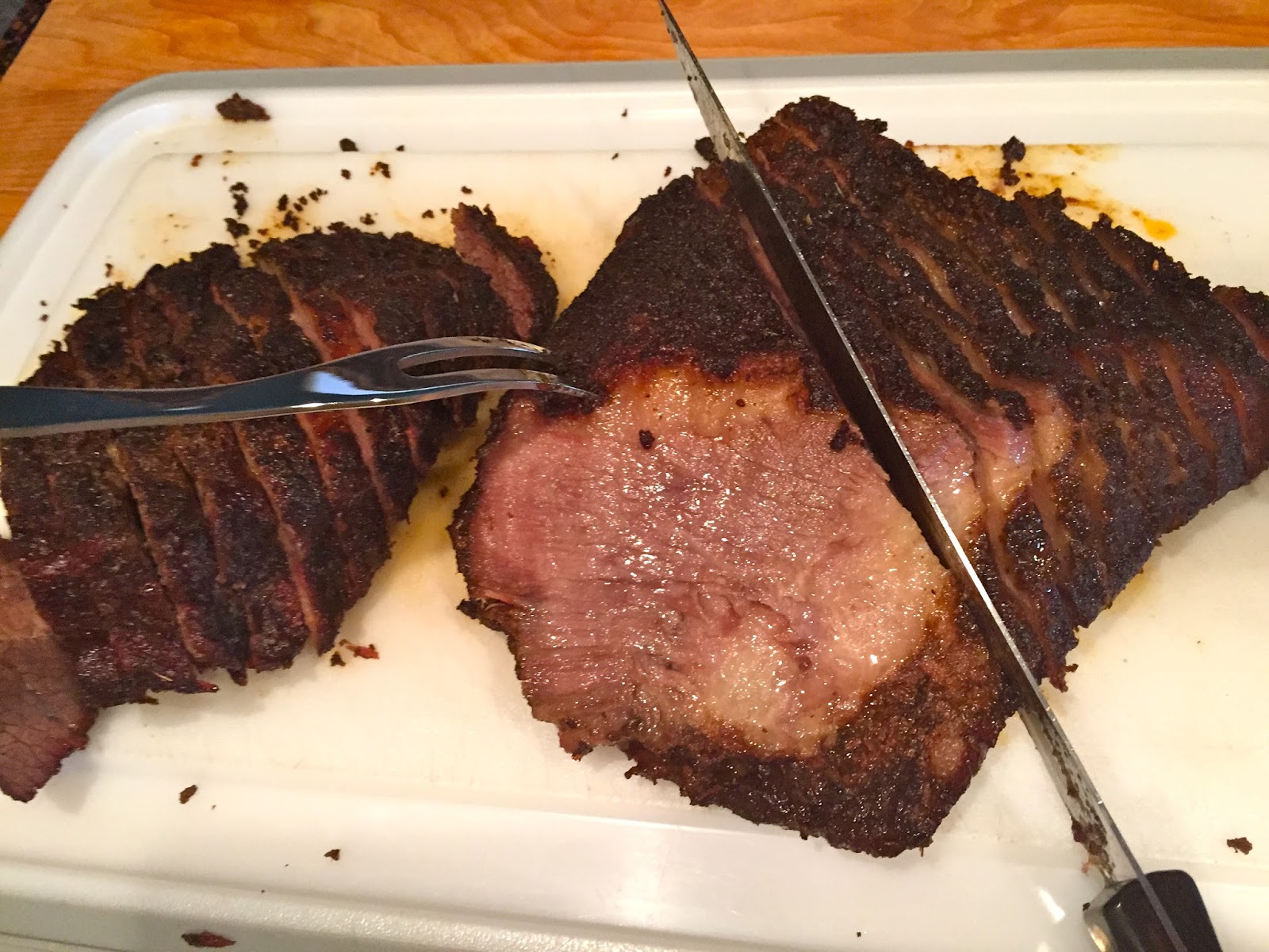 Can you start a brisket in the oven and finish it on the grill?