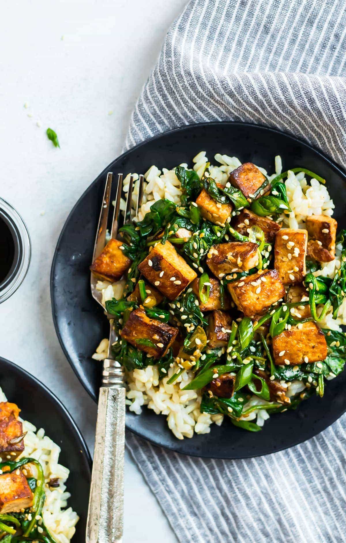 Can you stir fry tofu with olive oil?