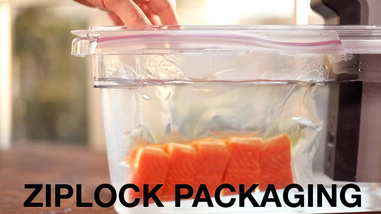 Can you store salmon in a Ziploc bag?
