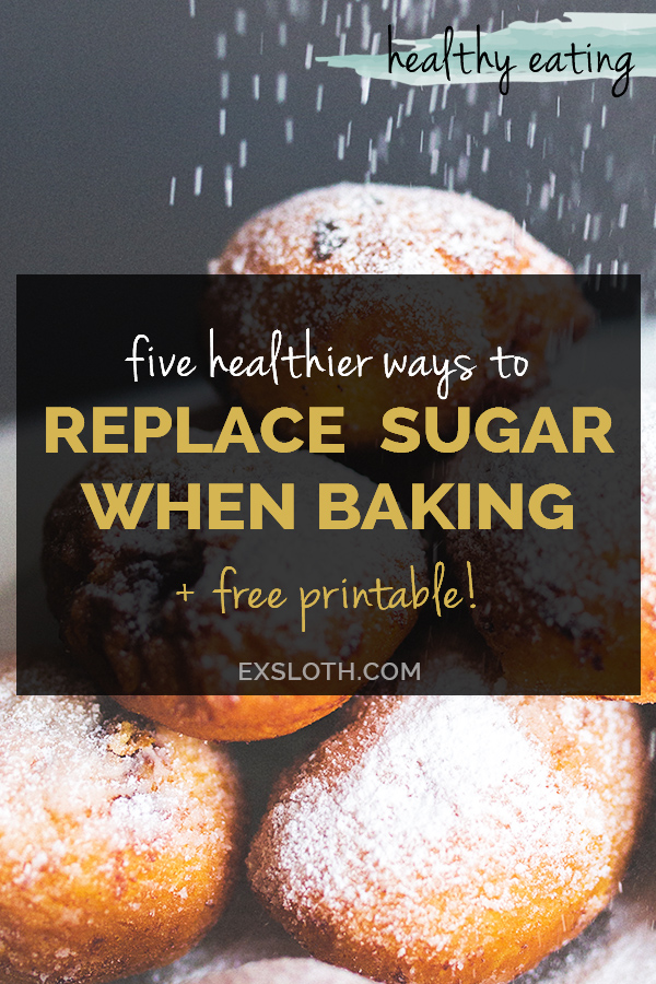 Can you substitute applesauce for sugar when baking?