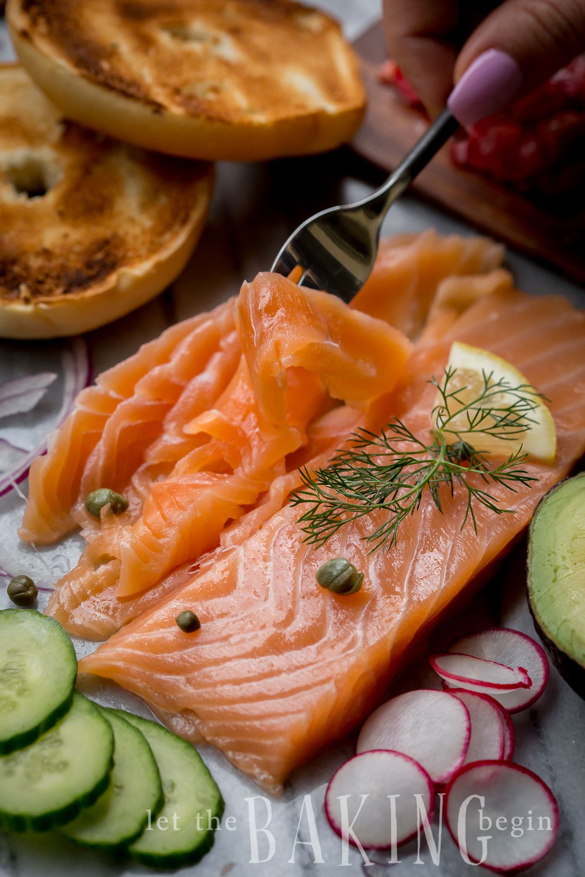 Can you substitute salmon for smoked salmon?