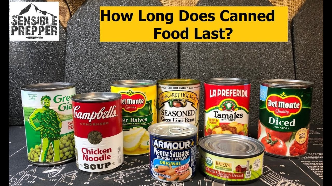 Can you survive on canned food?