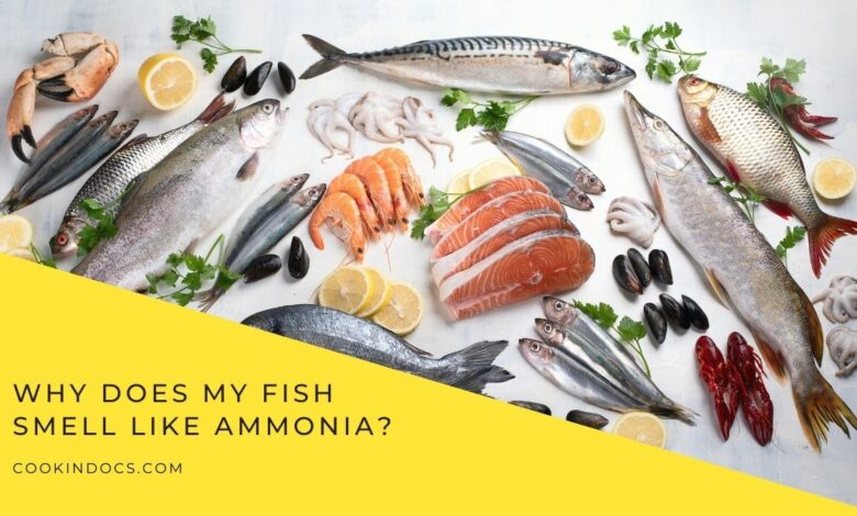 Can you taste ammonia in fish?