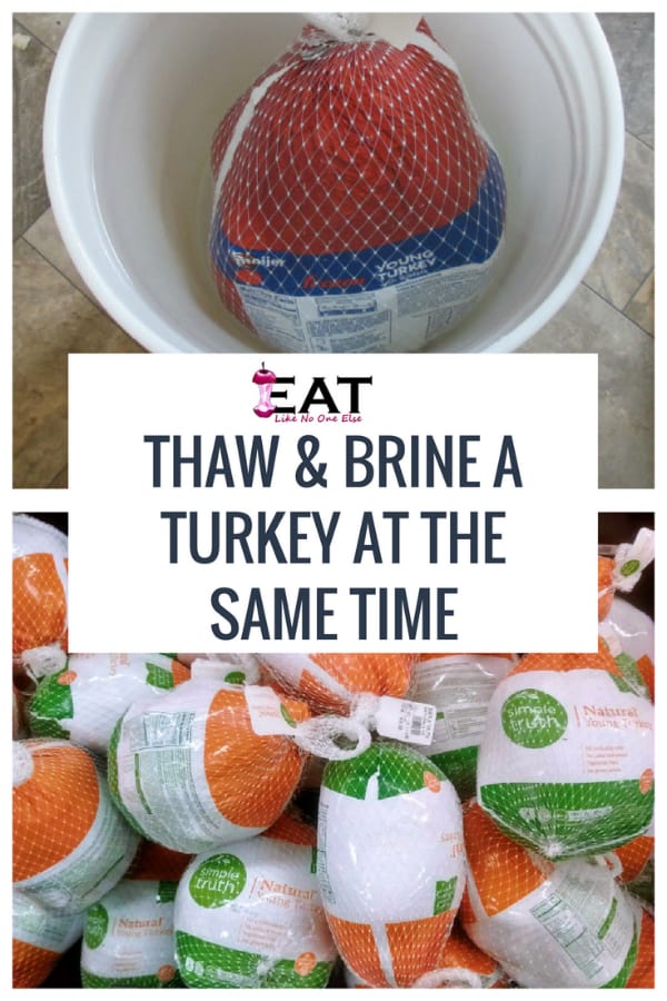 Can You Thaw a Turkey and then brine it?