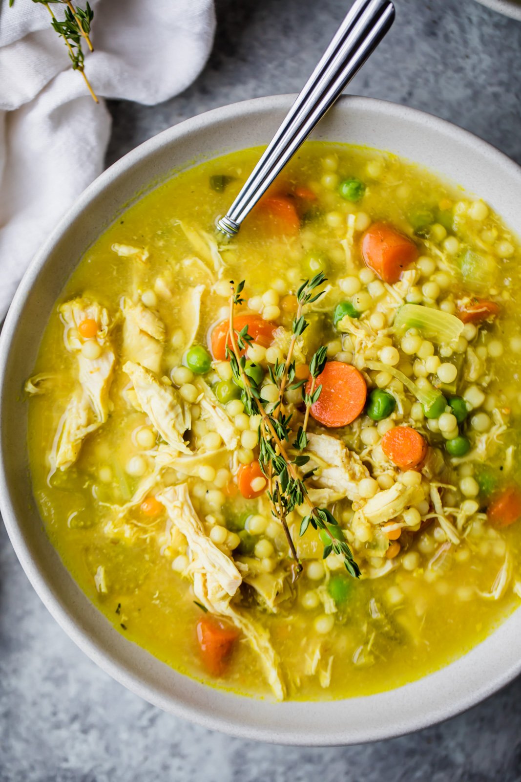 Can you thicken soup with couscous?