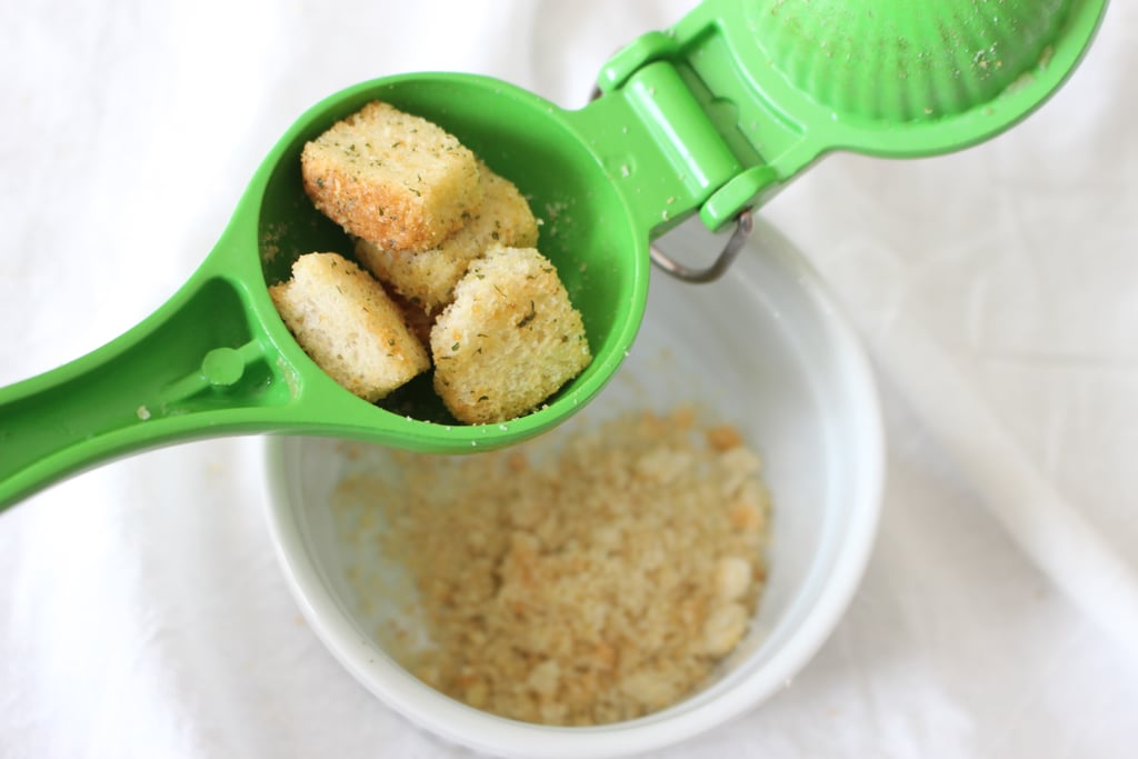 Can you turn croutons into breadcrumbs?