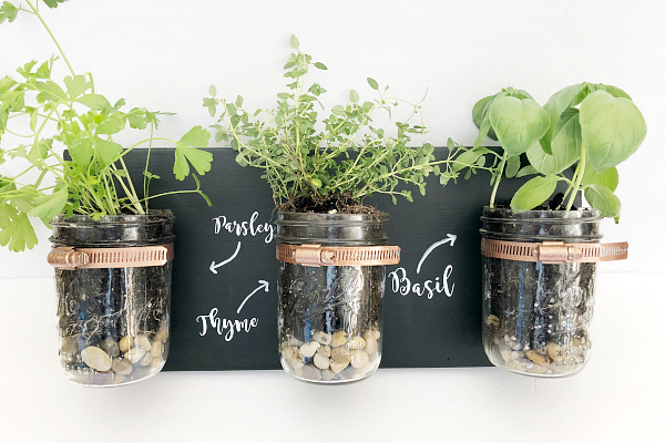 Can you use a mason jar as a planter?