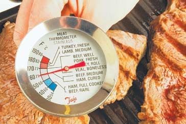 Can you use a meat thermometer on fish?
