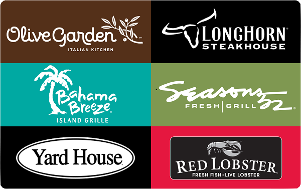Can you use a Olive Garden gift card at Red Lobster?
