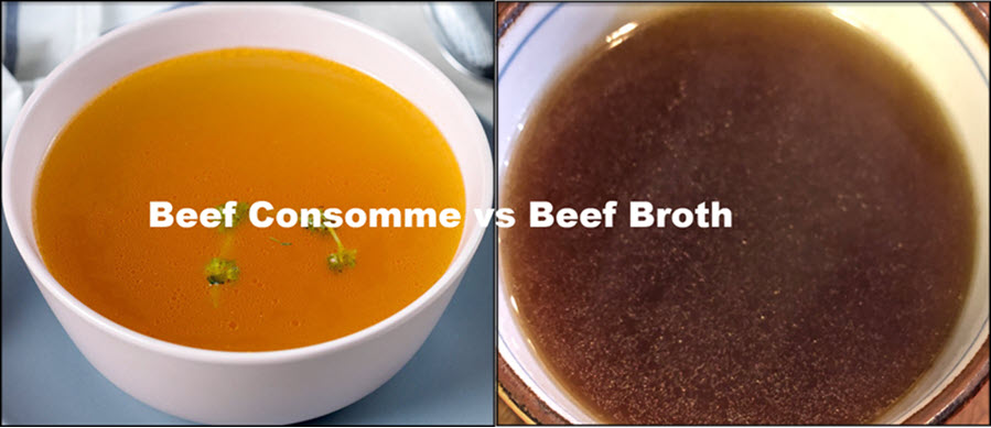 Can you use beef broth in place of beef consomme?