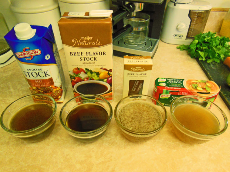 Can you use beef stock and beef broth interchangeably?