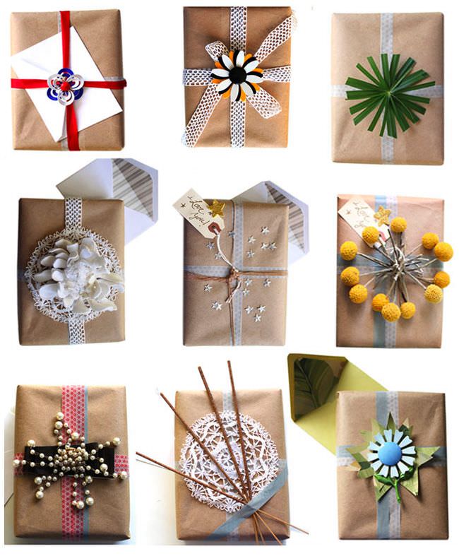 Can you use butcher paper to wrap gifts?