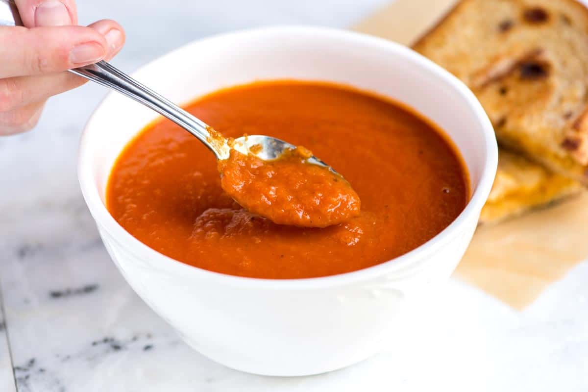 Can you use canned crushed tomatoes in tomato bisque?