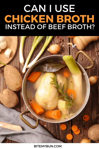 Can you use chicken broth instead of beef broth in chili?