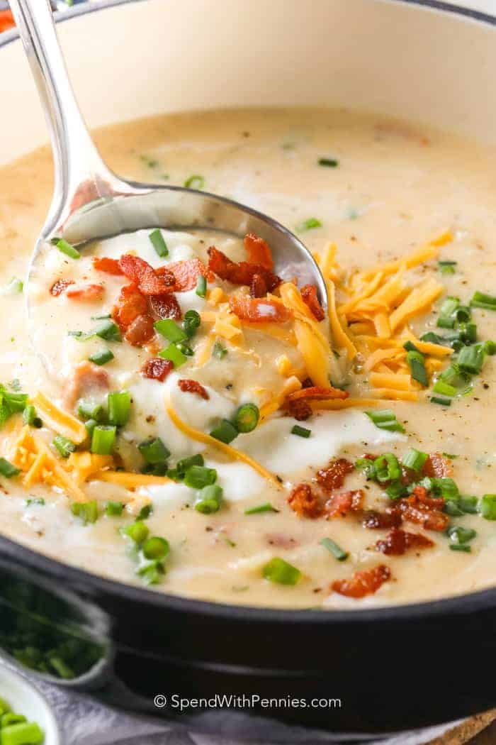 Can you use cream of potato soup for casserole?
