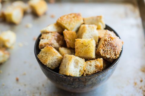 Can you use croutons as a substitute for breadcrumbs?