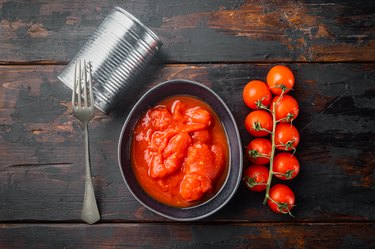 Can you use diced tomatoes instead of fresh tomatoes?