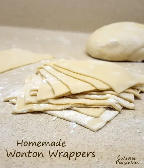 Can you use egg roll wrappers for wonton wrappers?