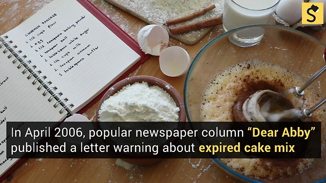 Can you use expired cake?