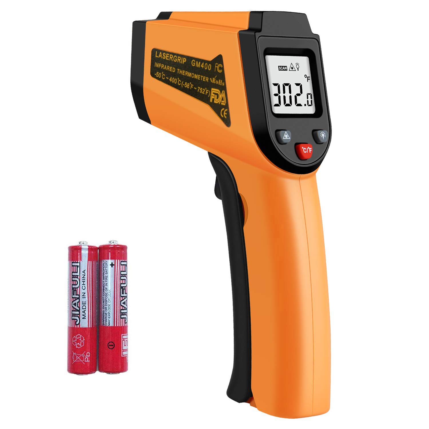 Can you use infrared thermometer for deep frying?