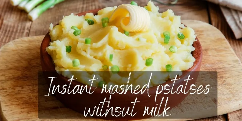 Can you use milk instead of water for Idahoan mashed potatoes?