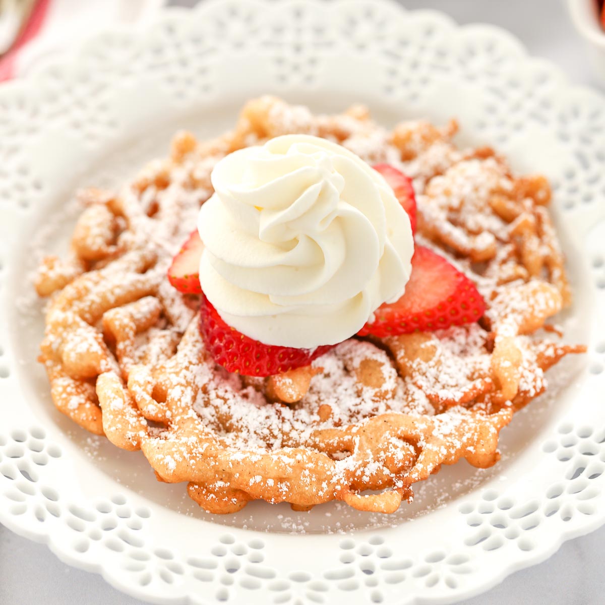 Can you use olive oil for funnel cakes?