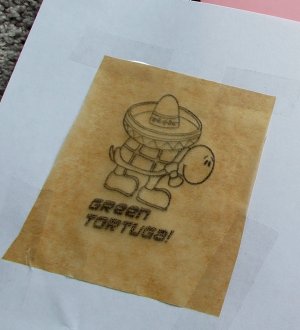 Can you use parchment paper for image transfer?