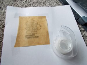 Can you use parchment paper for photo transfer?