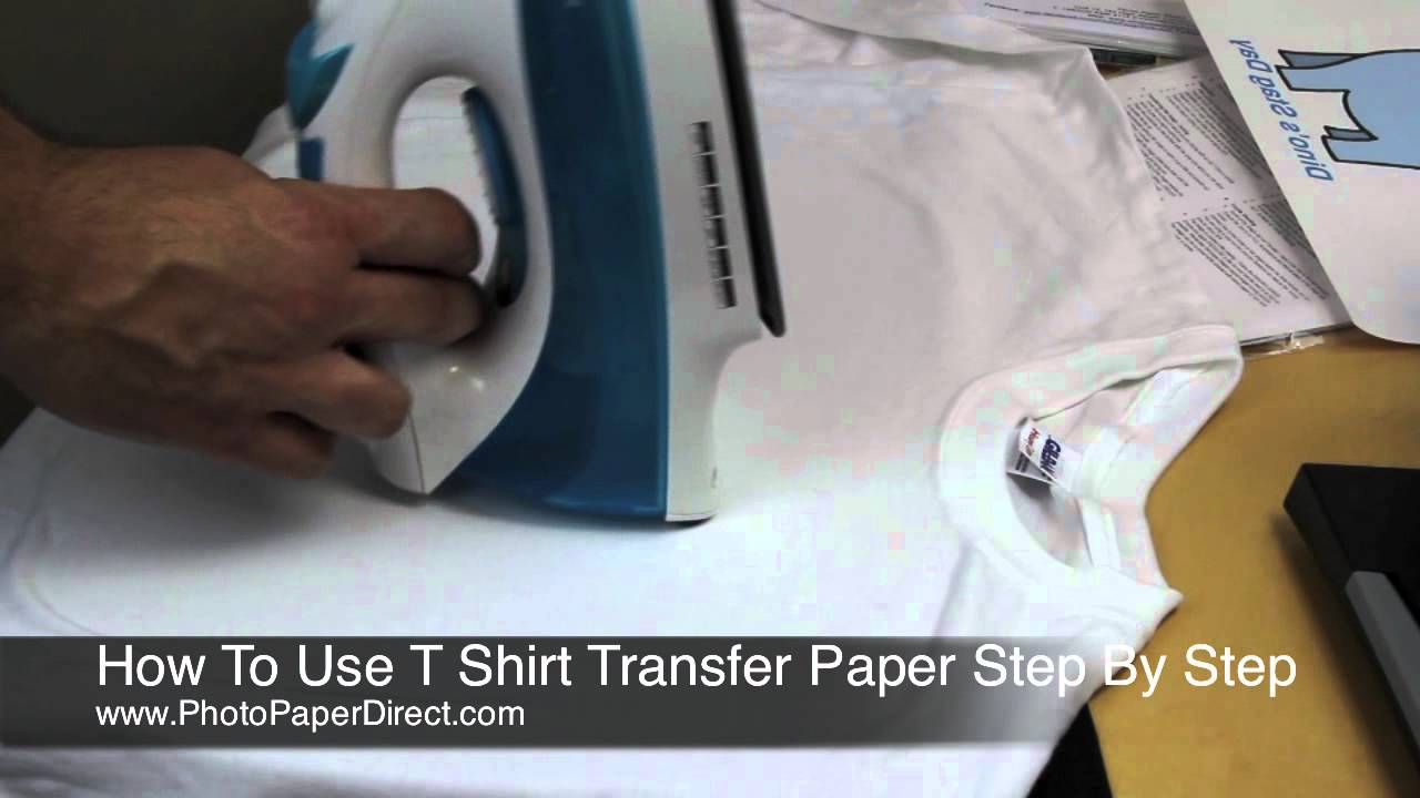 Can you use parchment paper to seal iron on transfers?