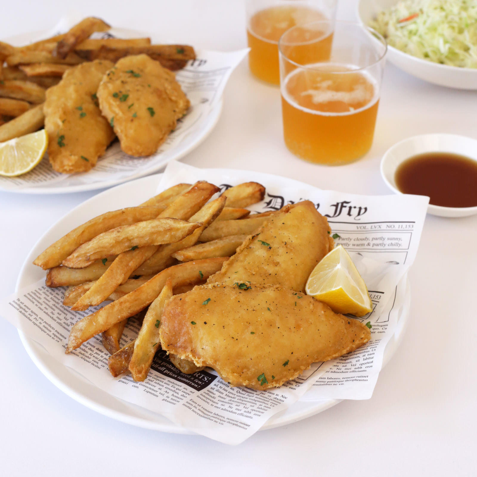 Can you use peanut oil for fish and chips?