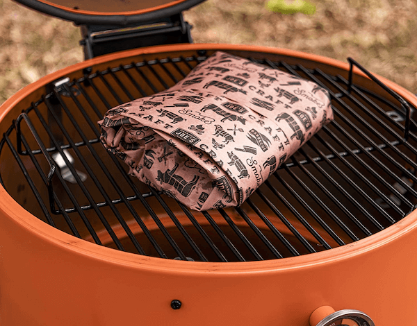 Can you use pink butcher paper after cooking?