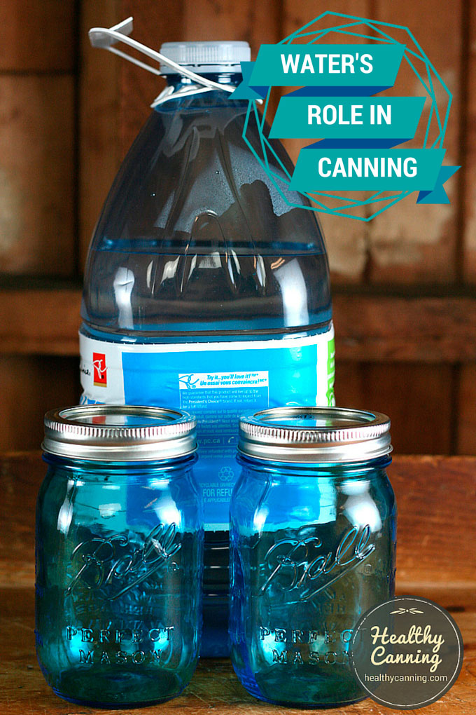 Can you use purified water for canning?
