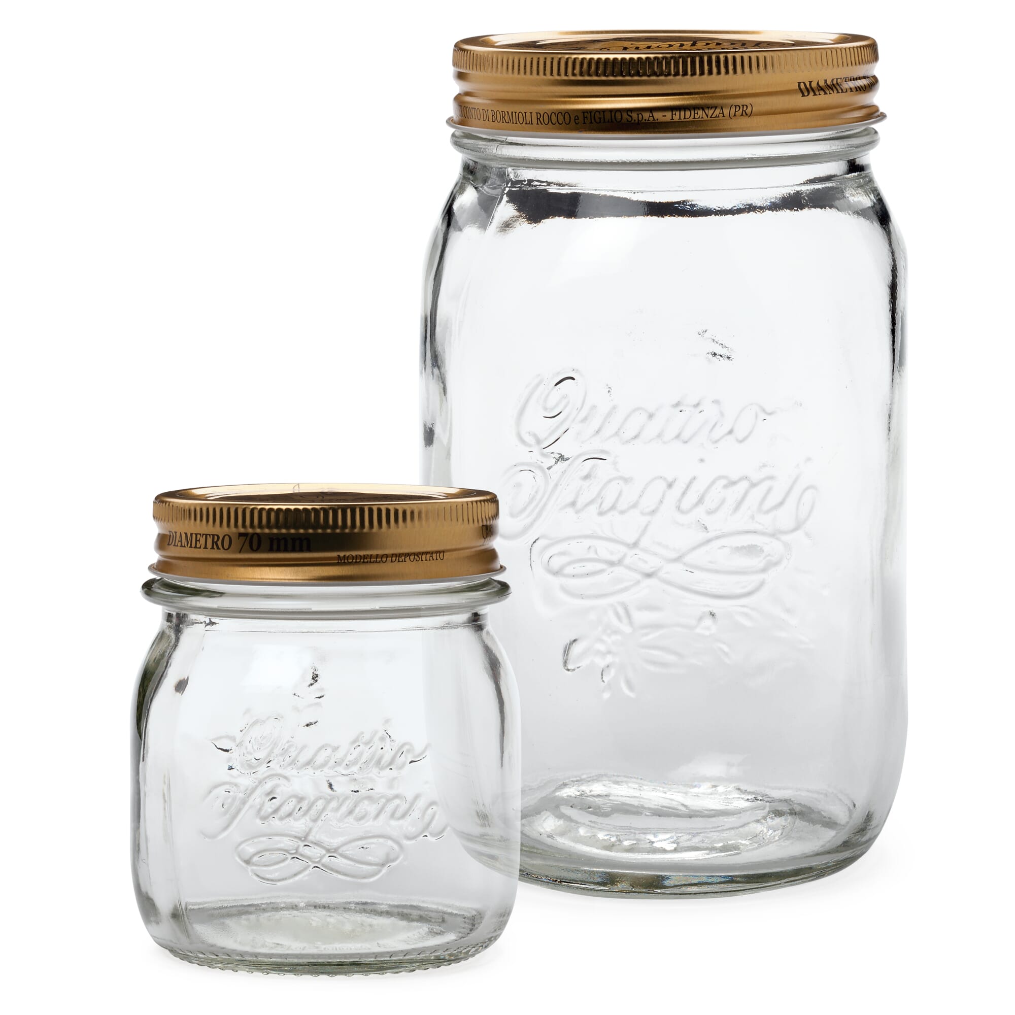 Can you use screw top jars for preserving?
