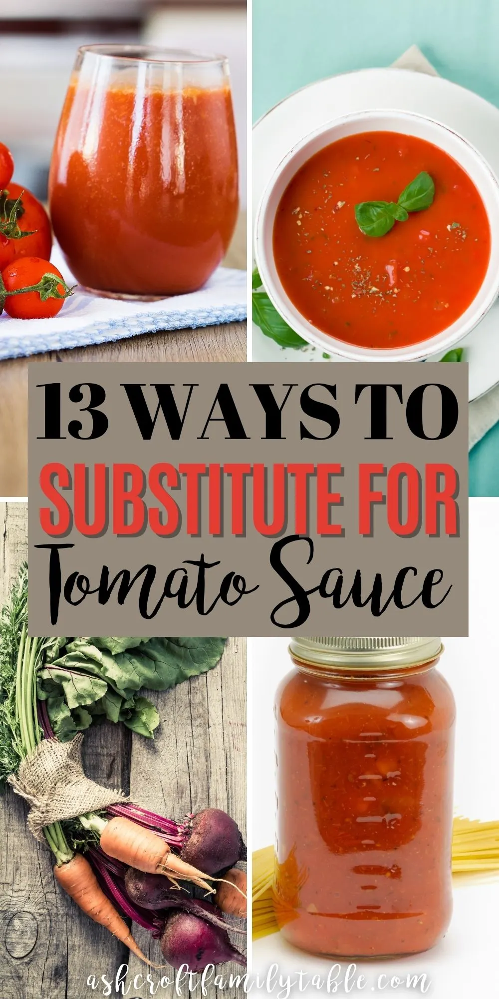Can you use tomato soup as a substitute for tomato sauce?