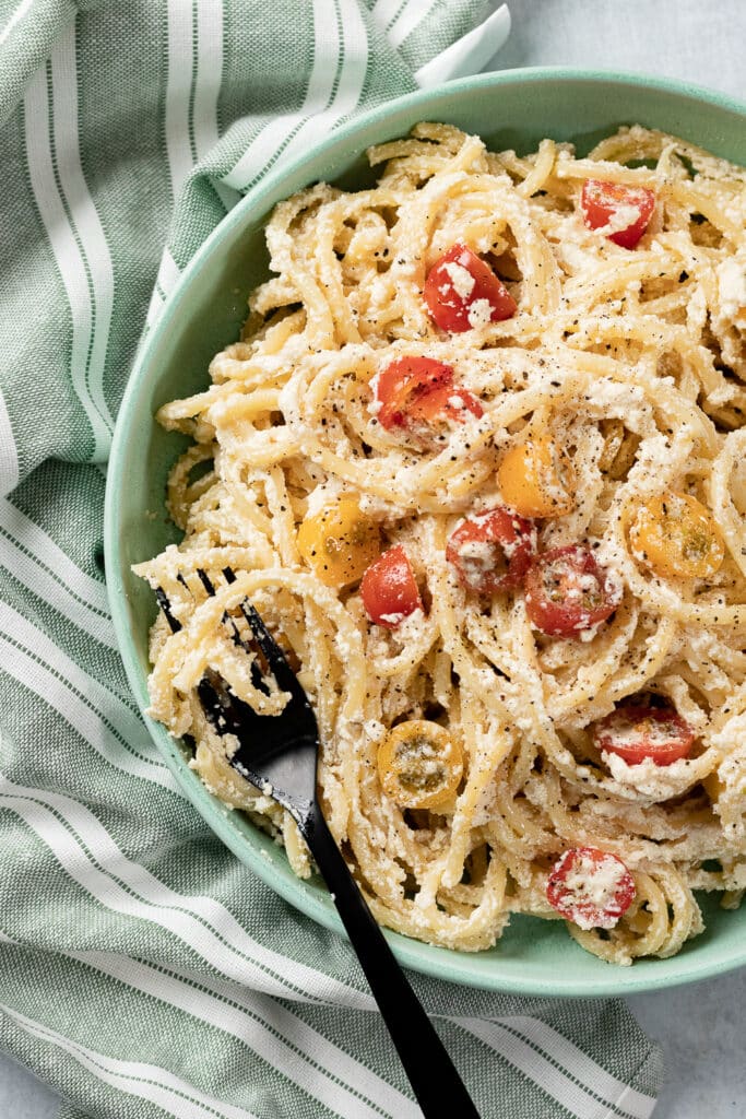Can you use vegan ricotta cheese in pasta?