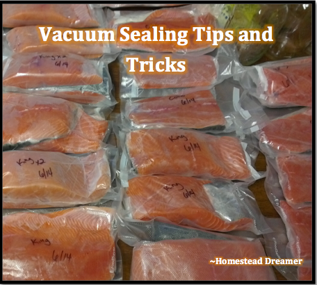 Can You vacuum seal fish and meat?