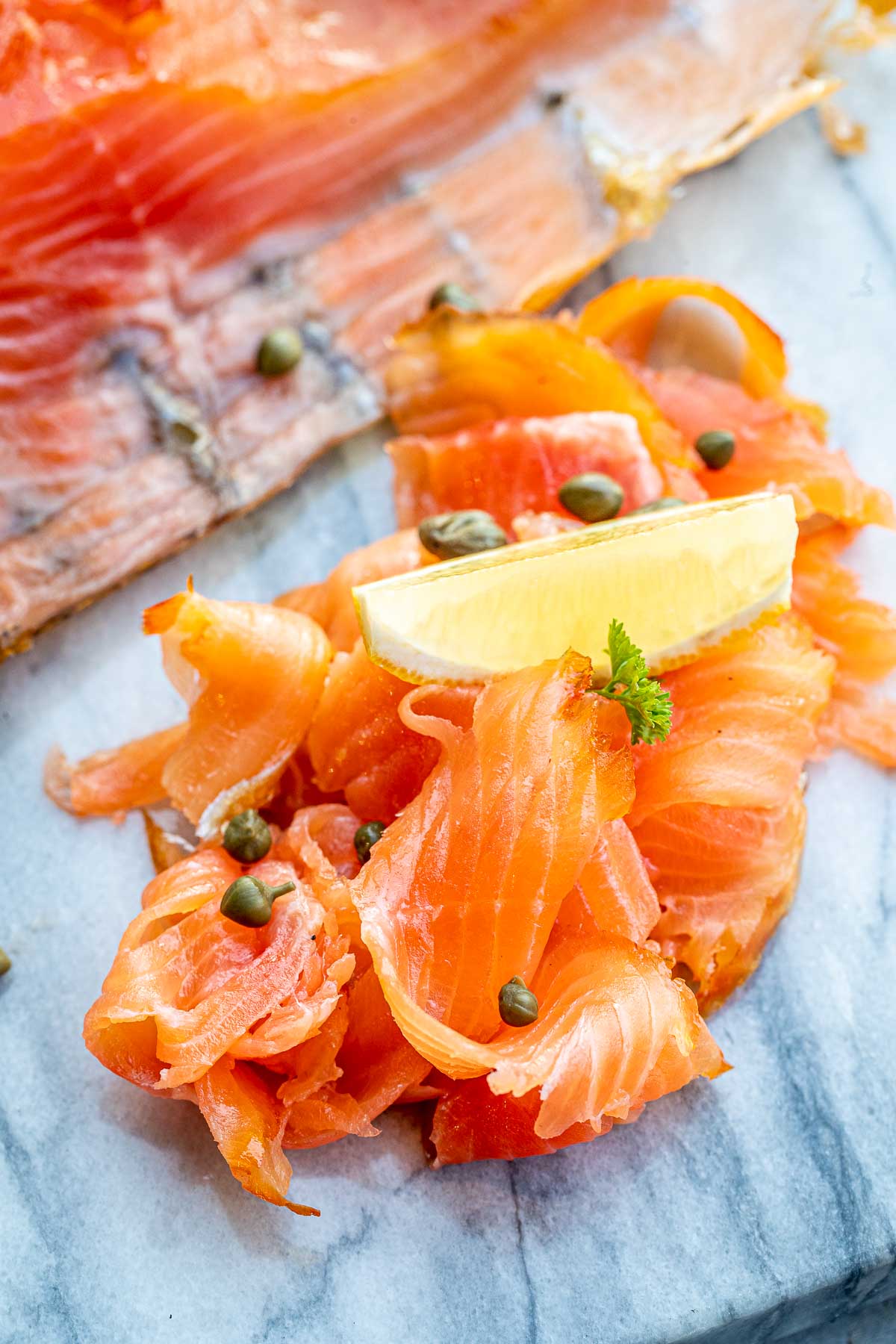 Can you wash salt off smoked salmon?