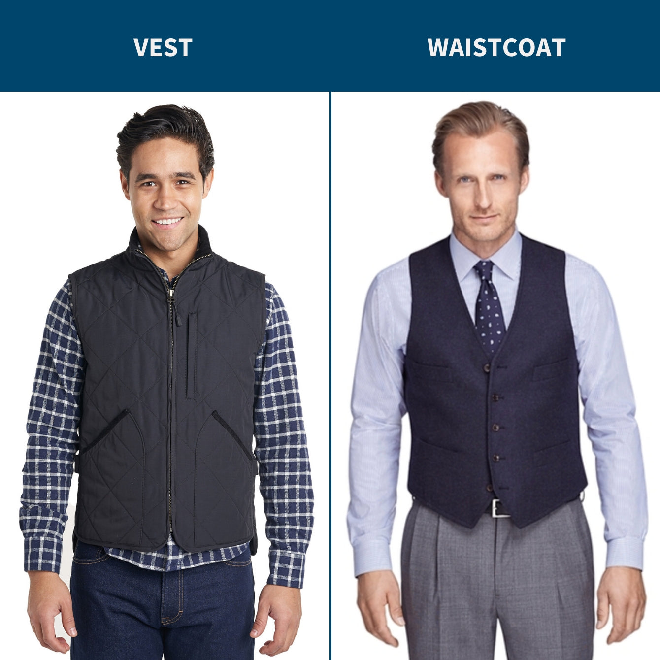 Can you wear a collared shirt with a vest?