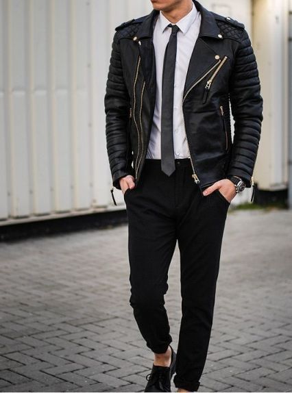 Can you wear a leather jacket to a formal event?