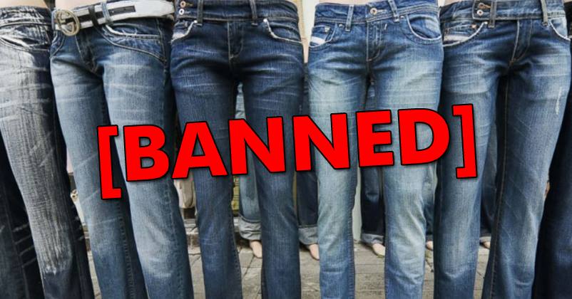 Can you wear blue jeans in South Korea?