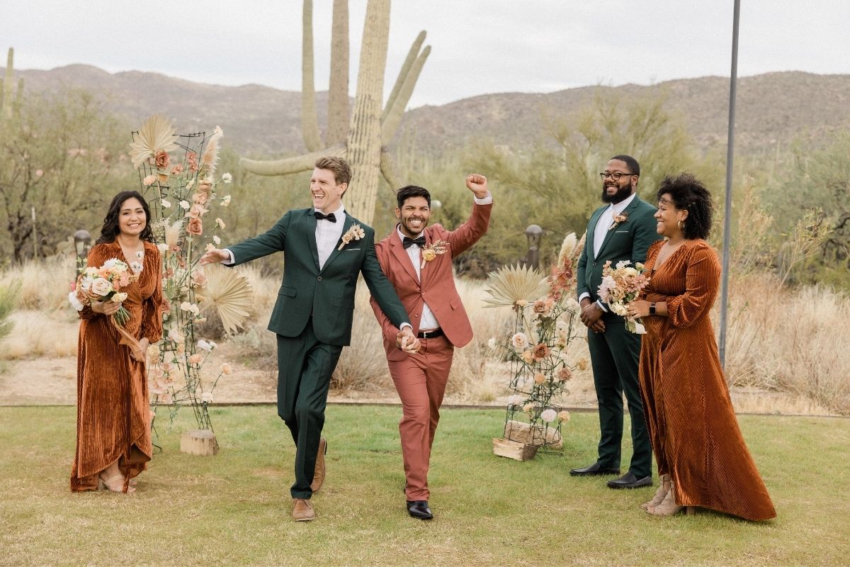 Can you wear pants to a barn wedding?