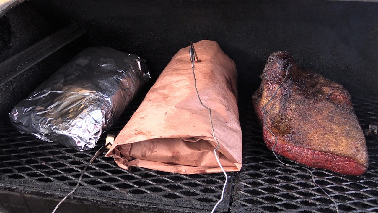 Can You Wrap a brisket in a smoker?