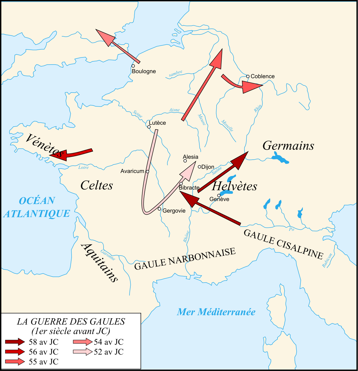 Comment les Romains ont battu les Gaulois ?