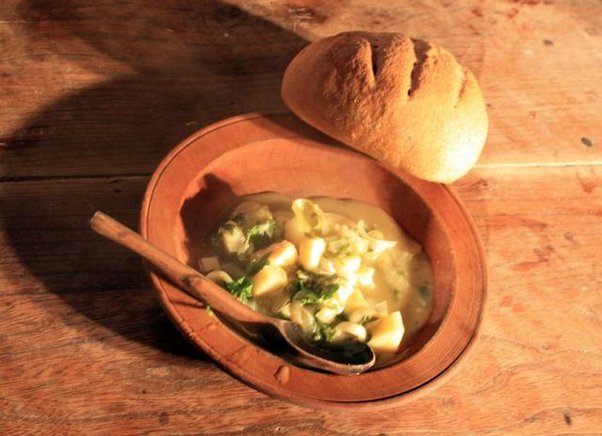 Did medieval people eat soup?