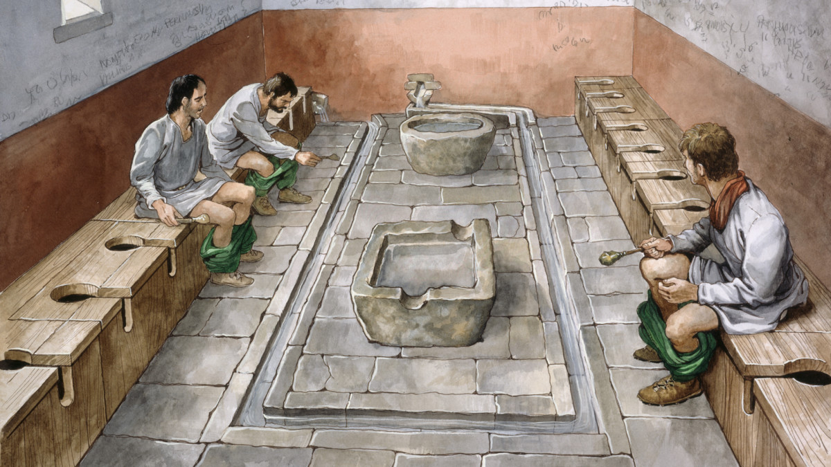 Did Romans have bathrooms?