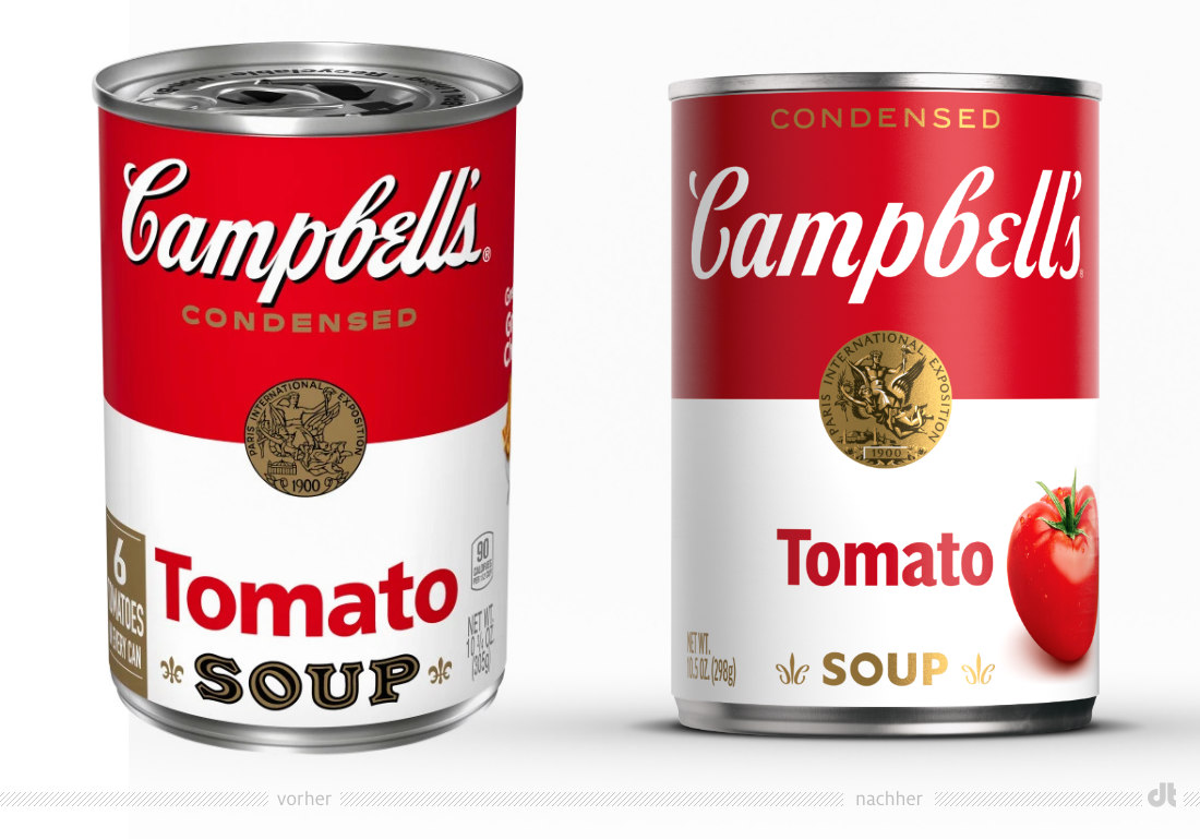 Did they change Campbell's tomato soup?