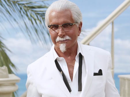 Did they change Colonel Sanders?