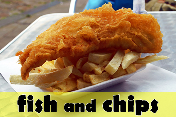 Do Brits like fish and chips?