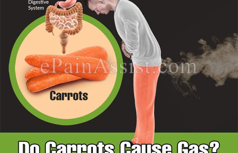 Do carrots cause gas and bloating?